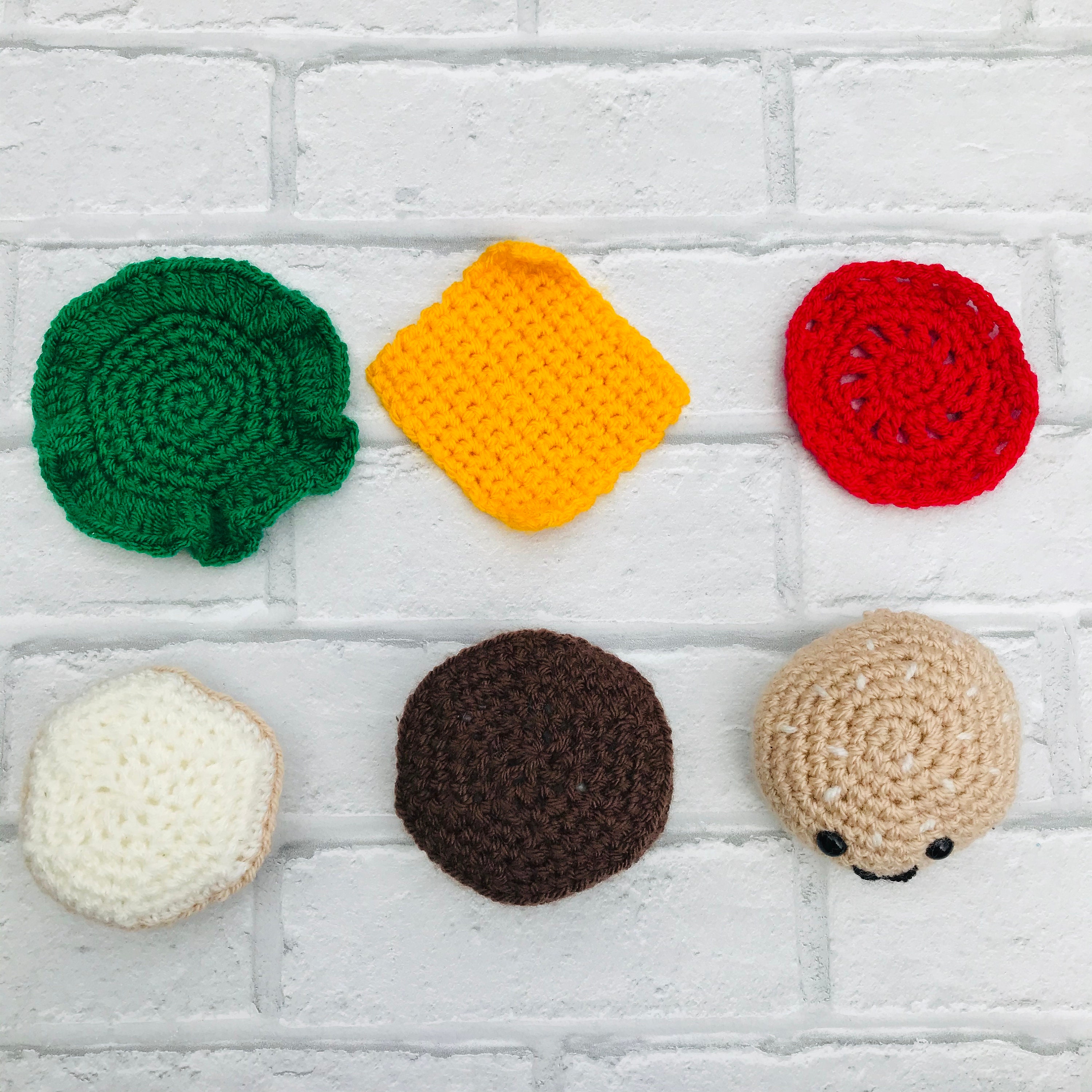 Crochet Burger Pattern Amigurumi Burger Pattern Crochet - Etsy