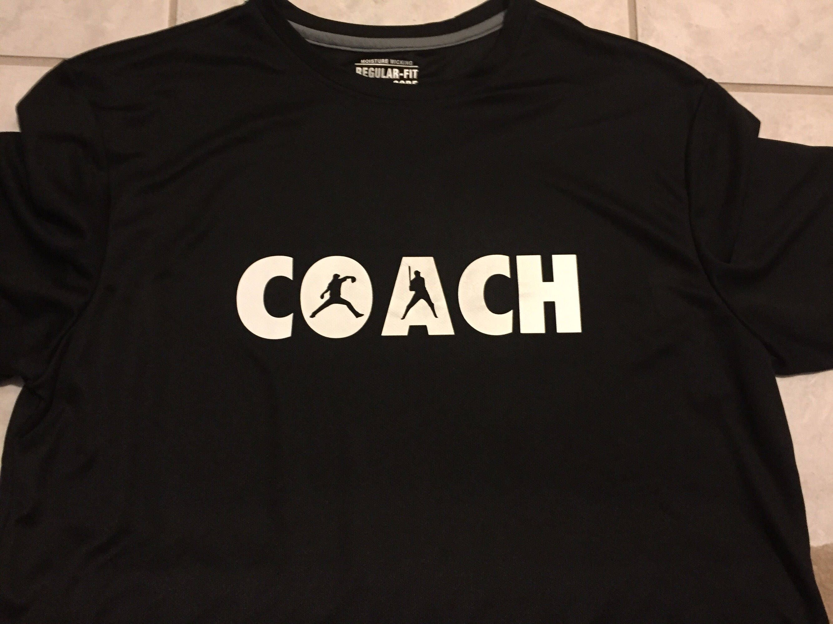 COACH Silhouette Baseball Svg Png Digital File - Etsy Australia