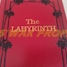 The Labyrinth Red Book Prop Replica - Etsy