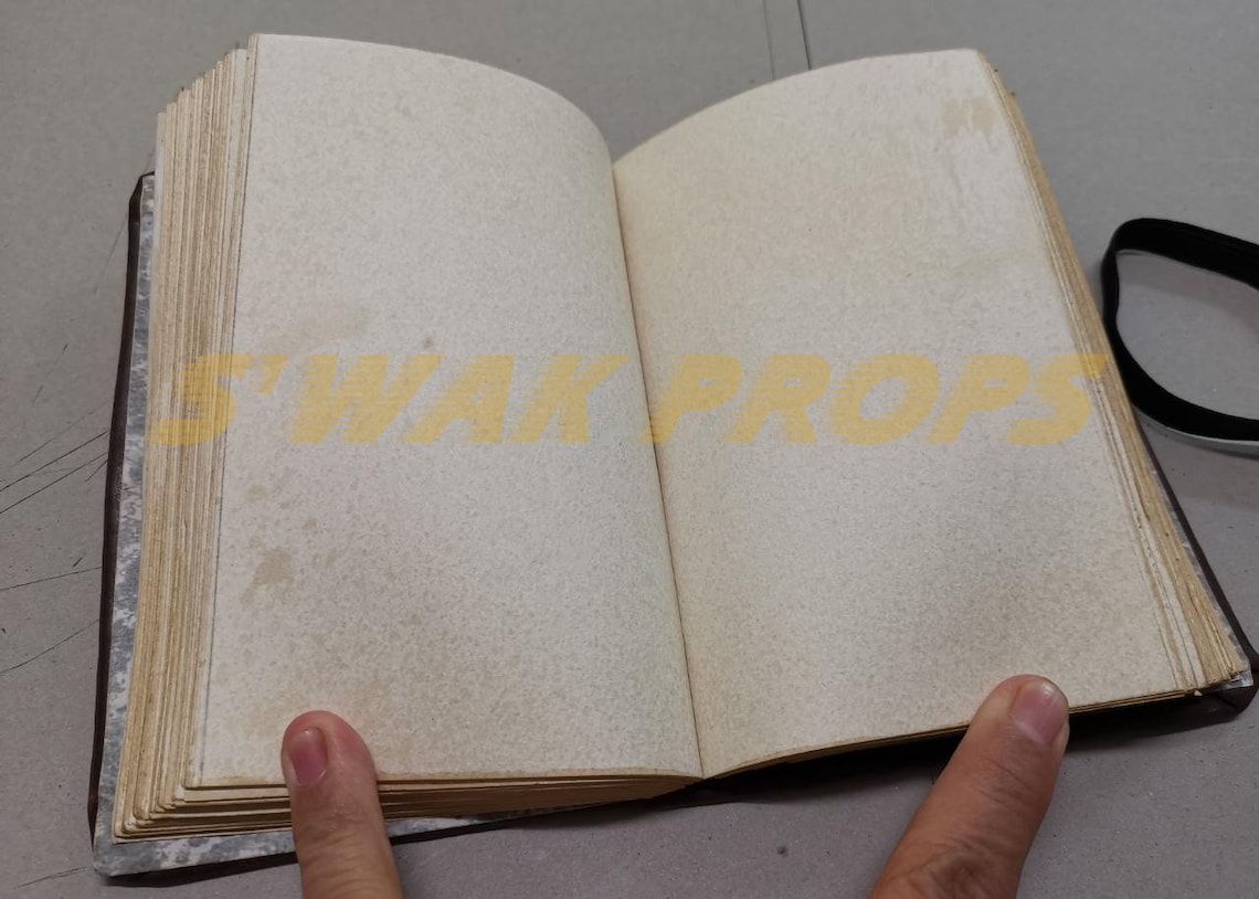 Weathered Blank Grail Diary - Etsy