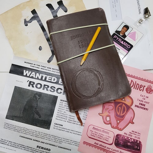 Rorschach's Journal Prop Replica - Etsy