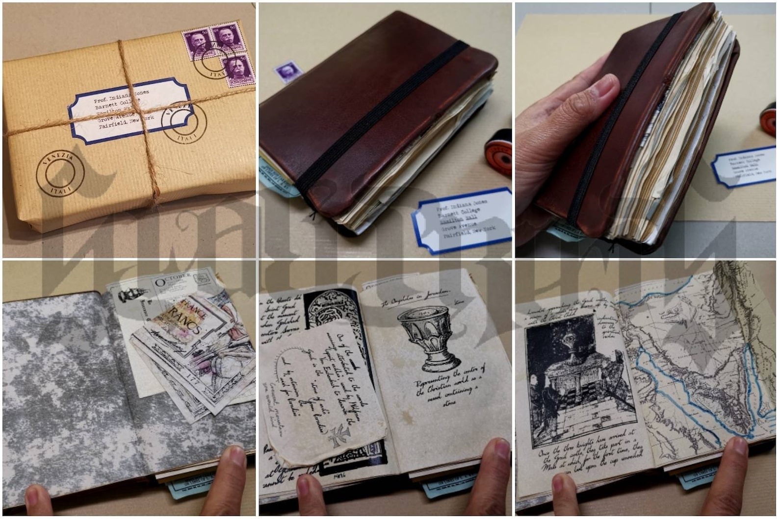 Grail Diary hero Version Prop Replica - Etsy