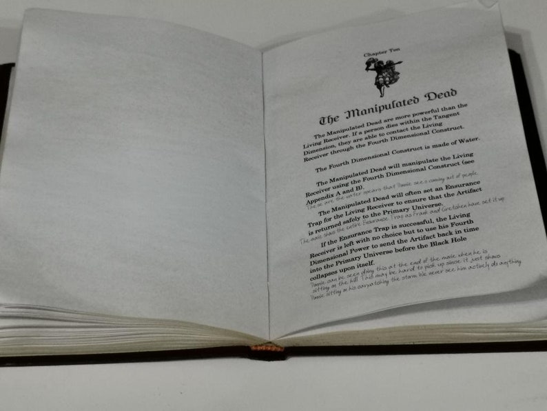 The Philosophy of Time Travel Book Prop Replica - Etsy