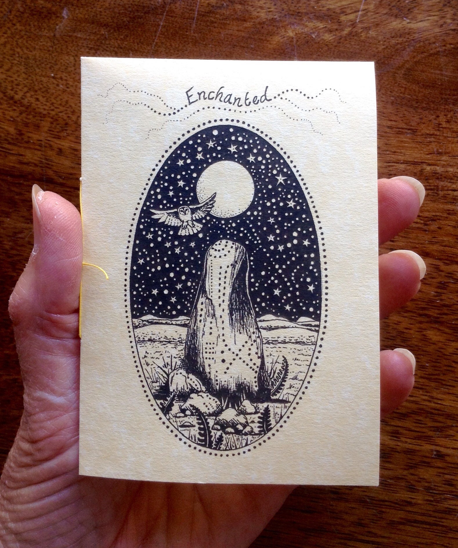 Handmade Zine 'enchanted' With Slipcase. | Etsy