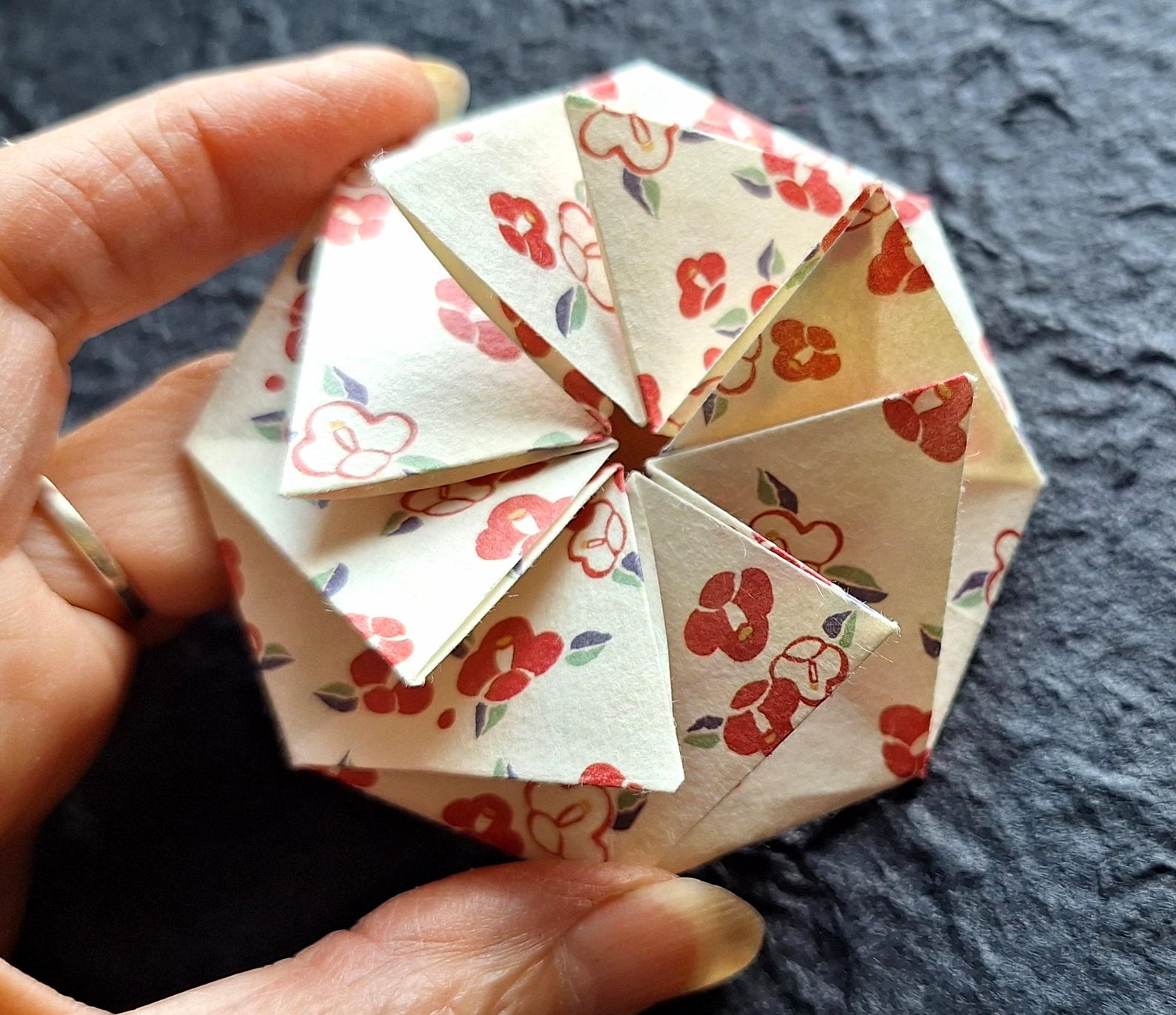 Origami 'tato' Fold-flat Sachet - Etsy