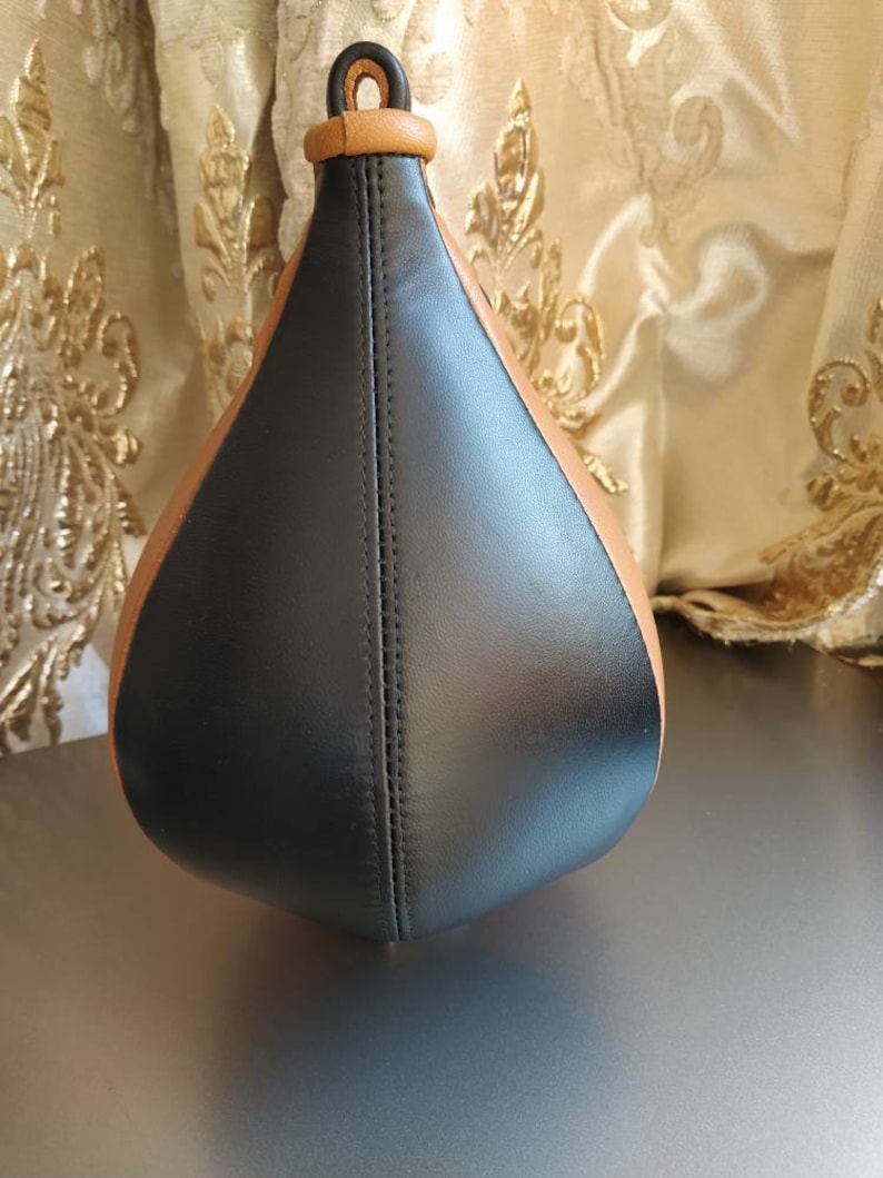 5x8 Speedbag Leather Brown Black Colors Boxing Bag - Etsy