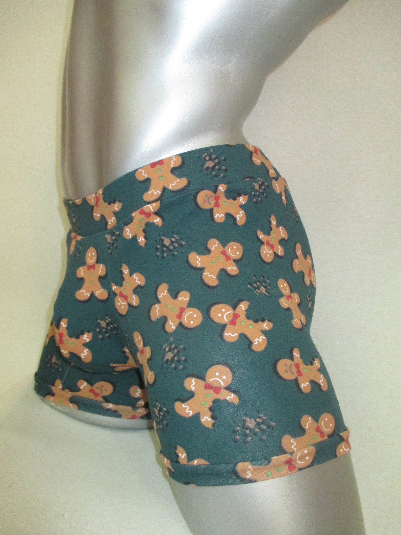 Boxer shorts Ginger man cookies print anatomical mens | Etsy