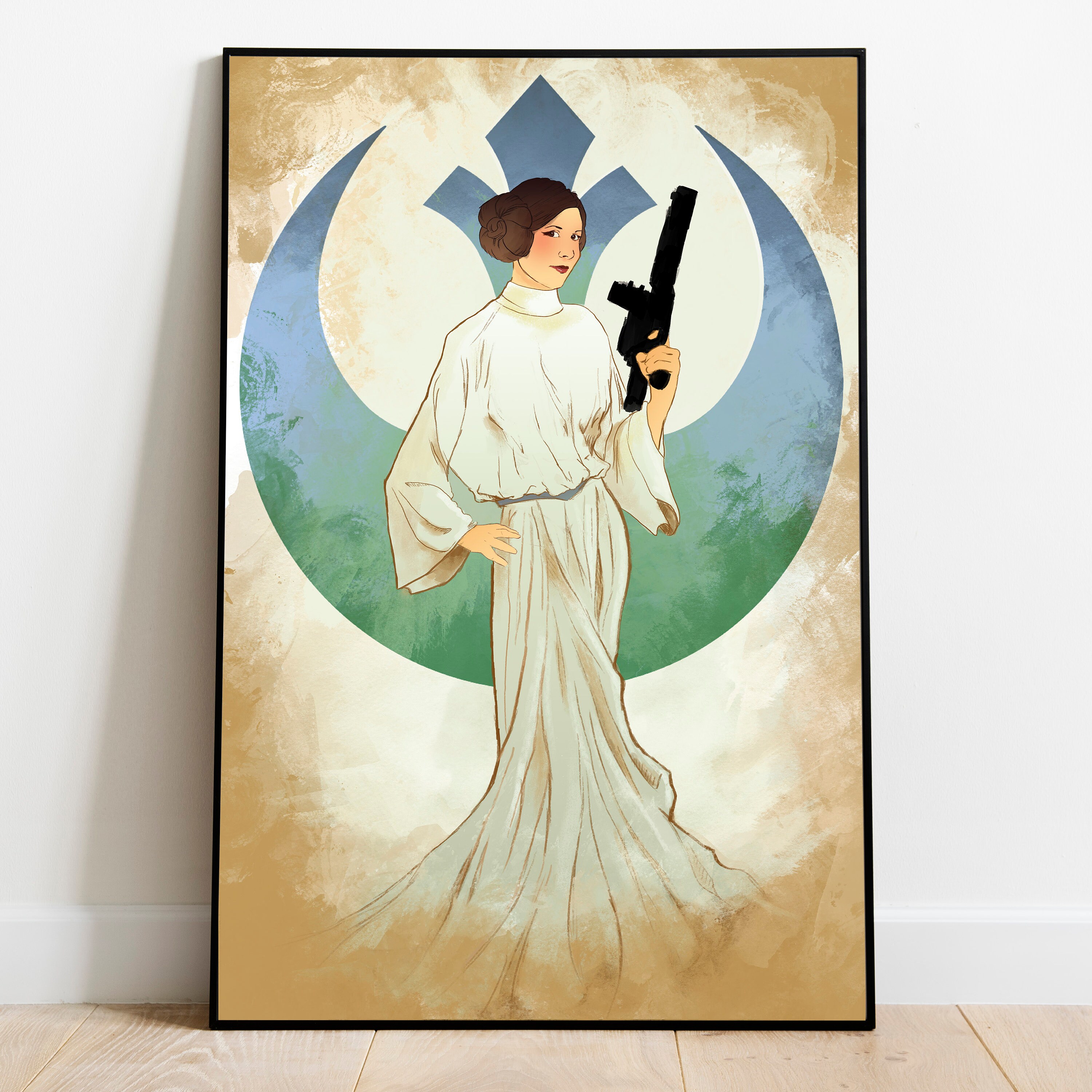 Princess Leia Painting
