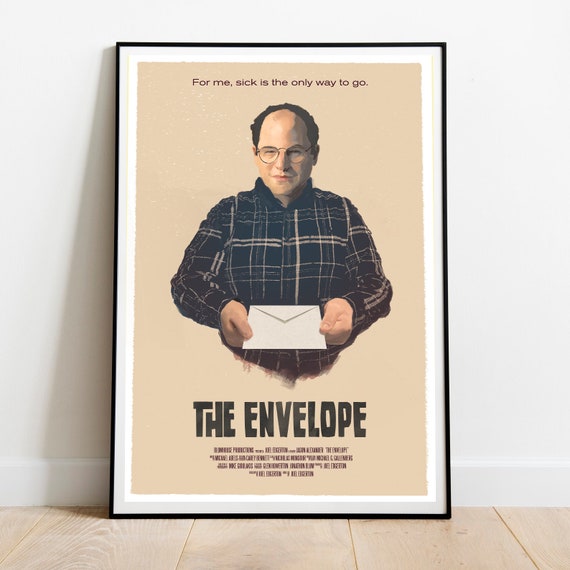George Costanza Art Print the Envelope Horror Poster - Etsy
