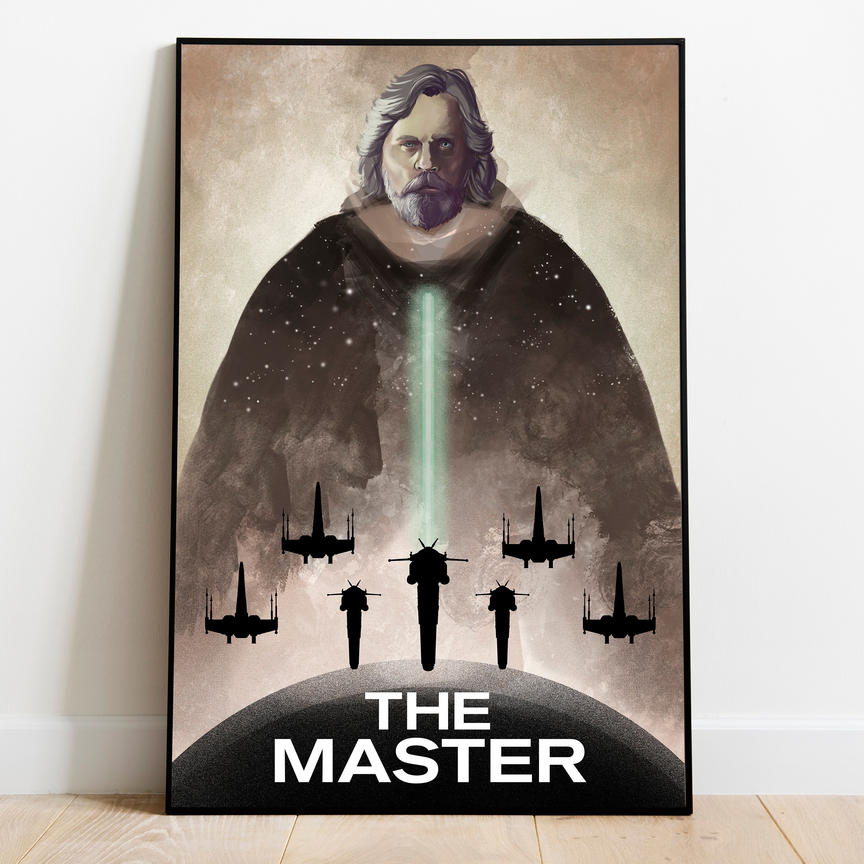 Old Luke Skywalker Art