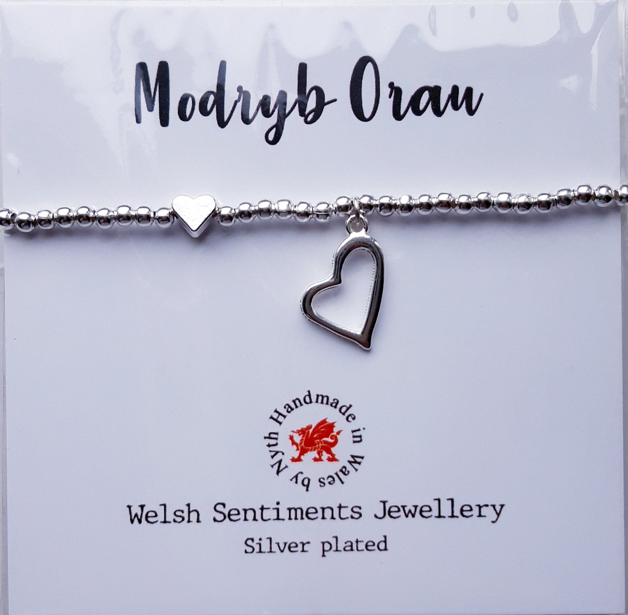 Welsh Sentiment Bracelet Nain Arbennig, Mam Arbennig, Diolch Yn Fawr ...