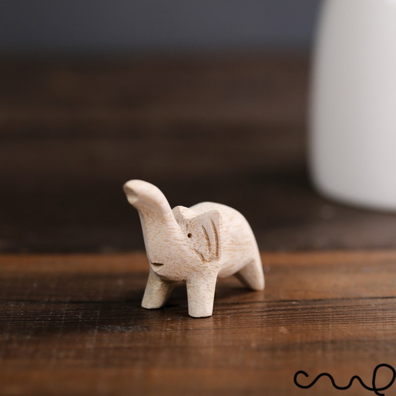Wooden Elephant - Etsy