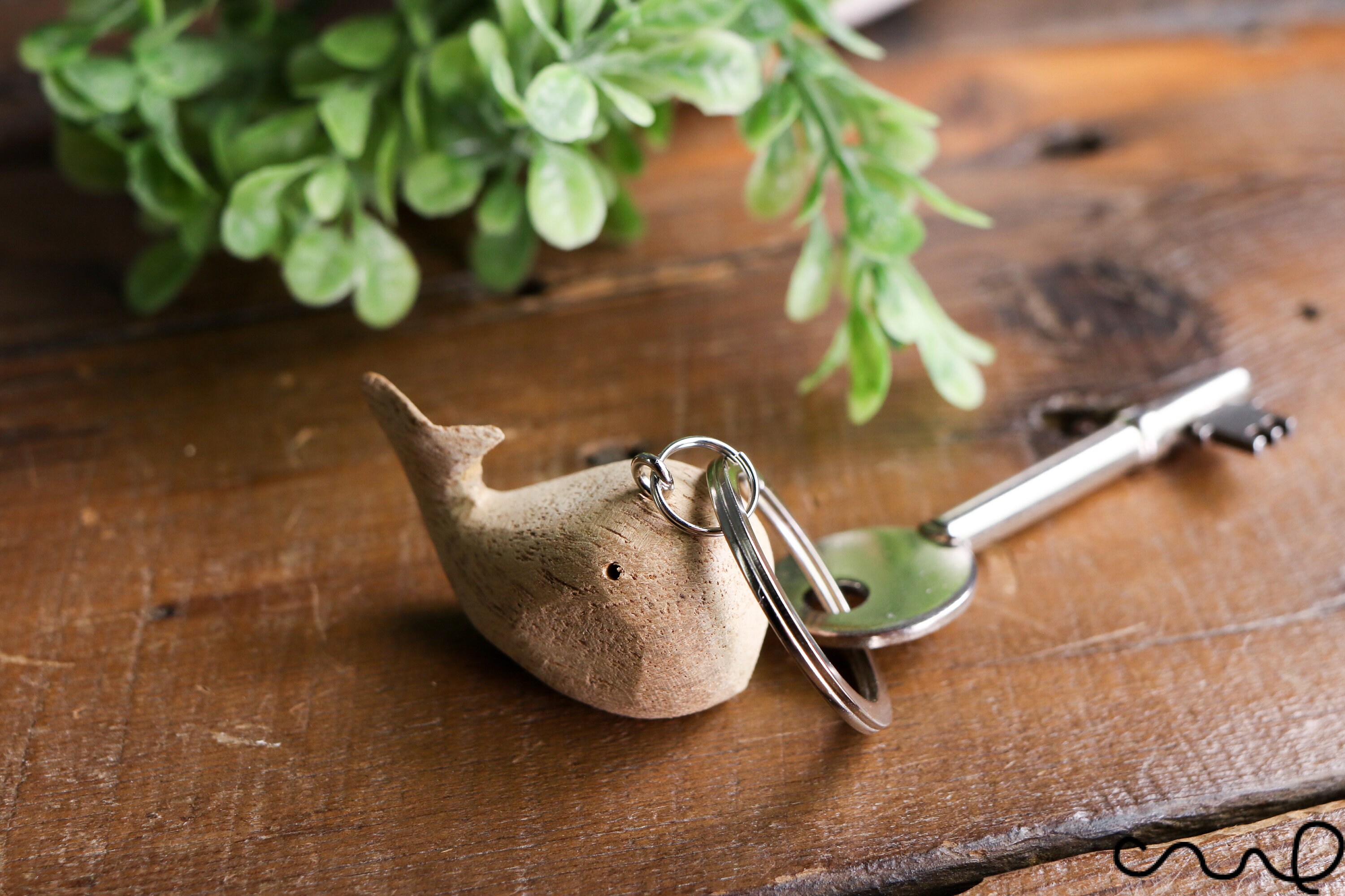 Handmade Wooden Little Whale Keyring Key Fob Unique Gift Sea - Etsy UK