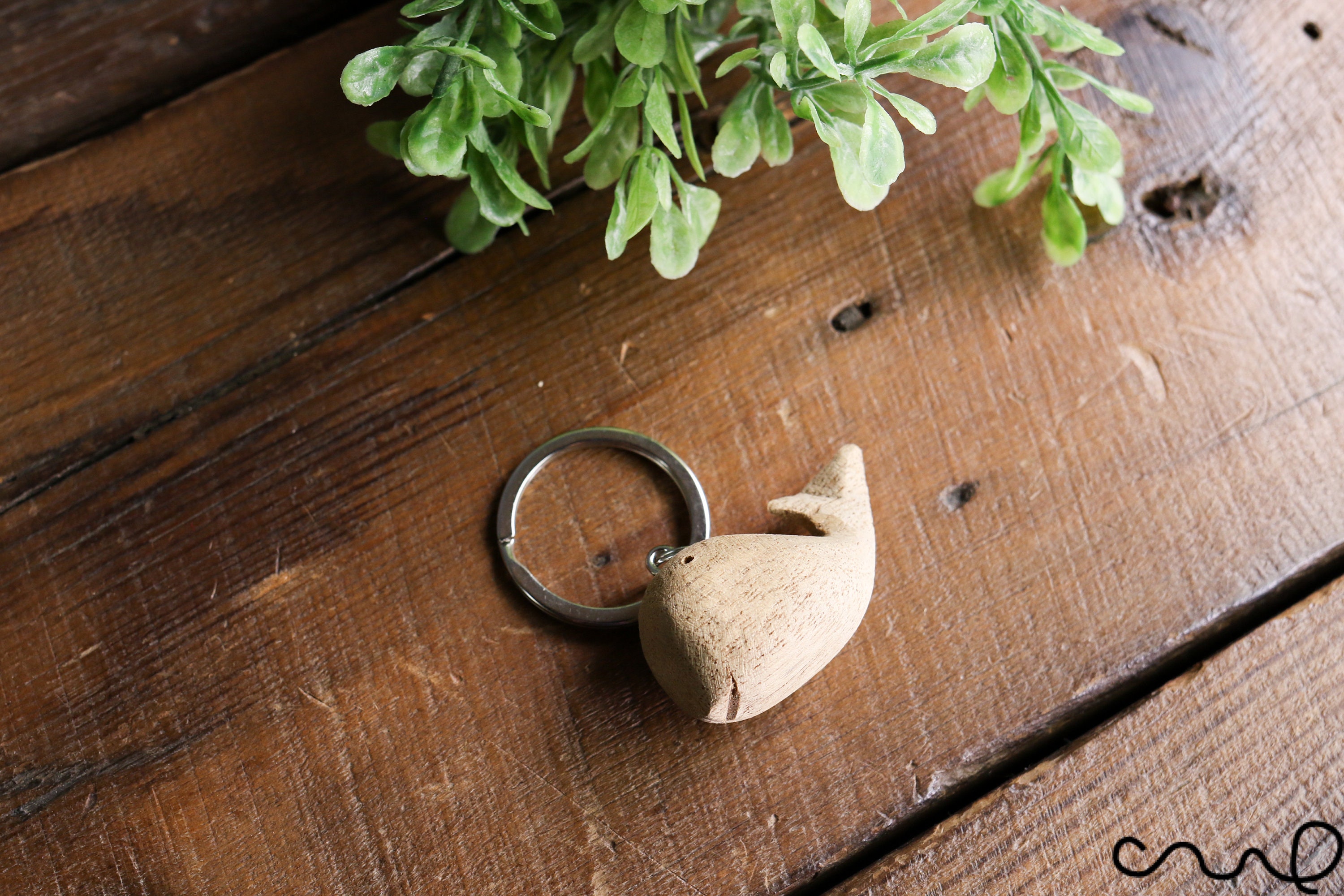 Handmade Wooden Little Whale Keyring Key Fob Unique Gift Sea - Etsy UK