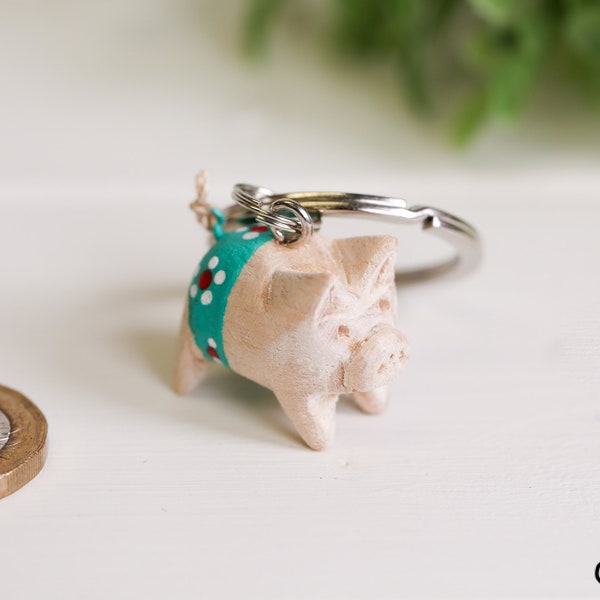 Pig Key Chains - Etsy