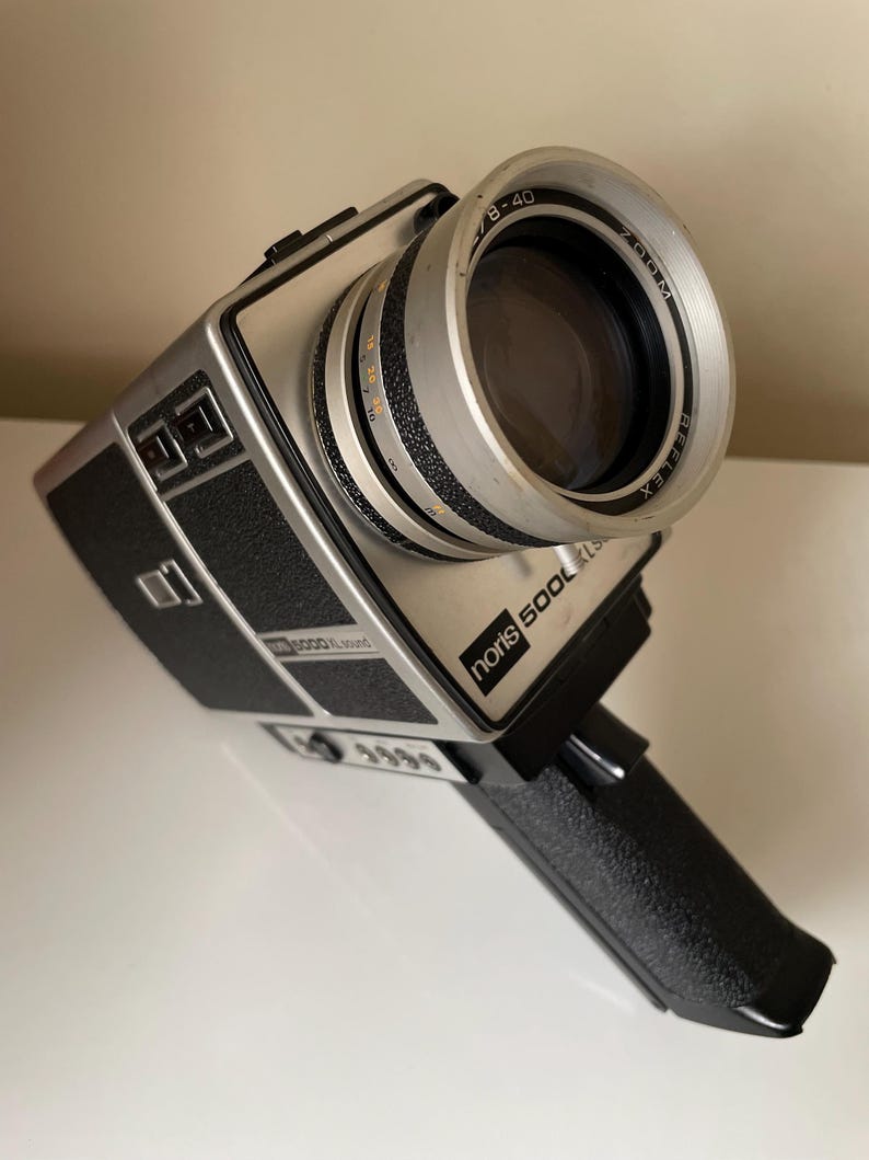 Noris Chinon 5000 Sound Power Zoom Retro Vintage Super 8 Kodak Agfa 8mm ...