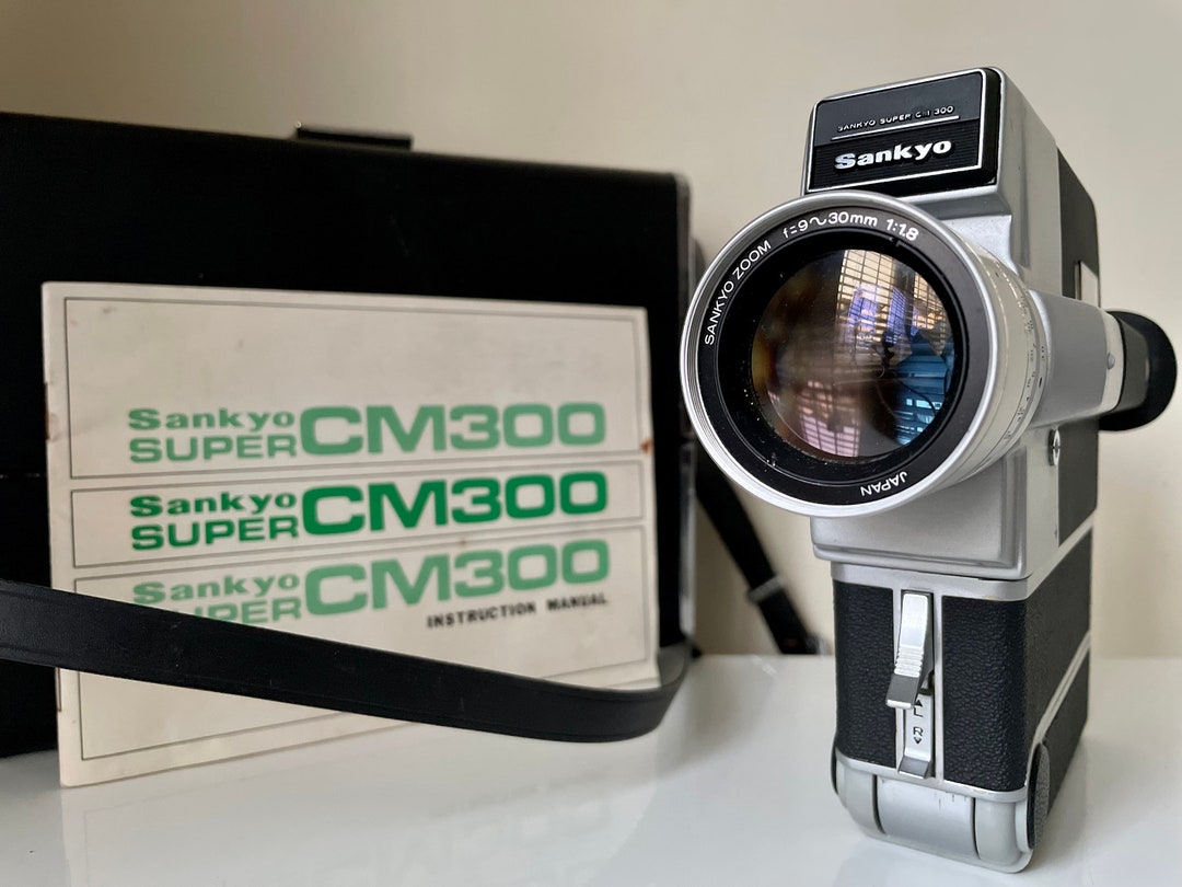 Sankyo CM 300 Retro Vintage Super 8 Kodak 8mm Movie Cine Film Camera ...