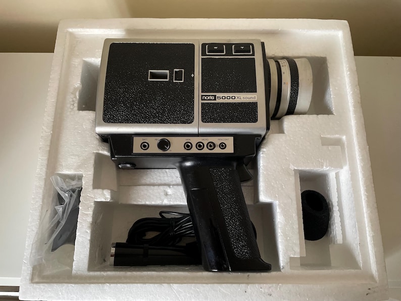 Noris Chinon 5000 Sound Power Zoom Retro Vintage Super 8 Kodak Agfa 8mm ...