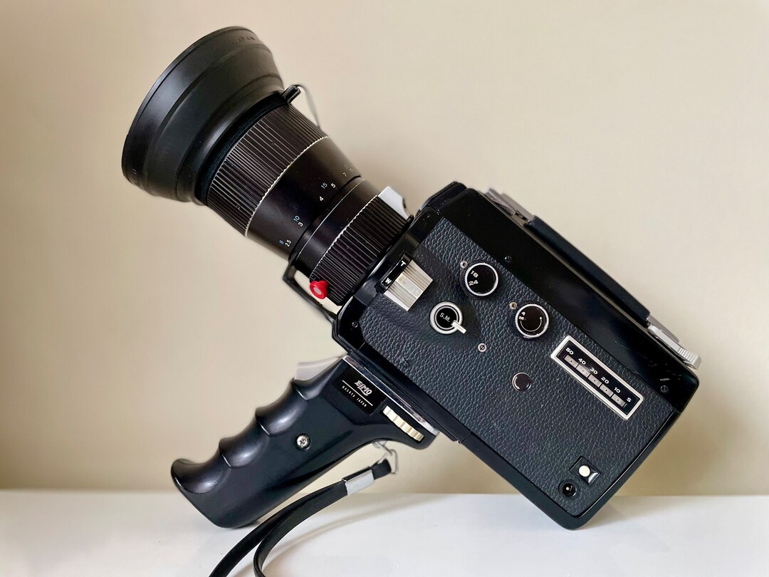 Elmo Super 110 Retro Vintage Super 8 Kodak Agfa 8mm Movie Cine Film ...