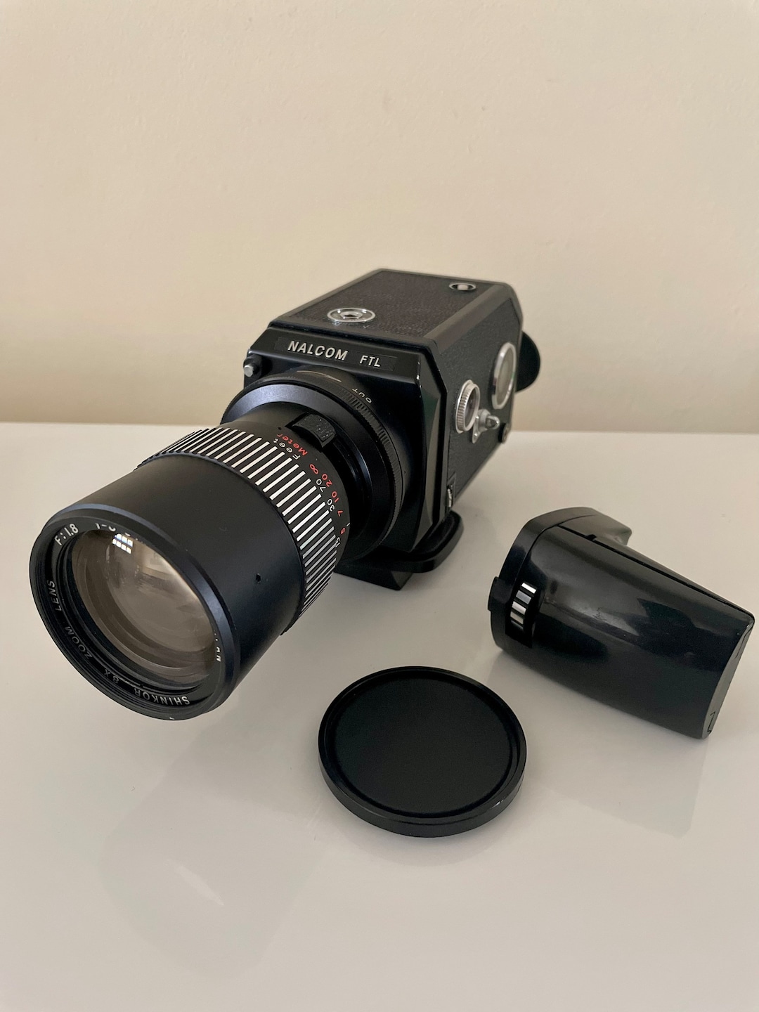 Nalcom FTL 800 Synchro Retro Vintage Super 8 Kodak 8mm Movie Cine Film ...