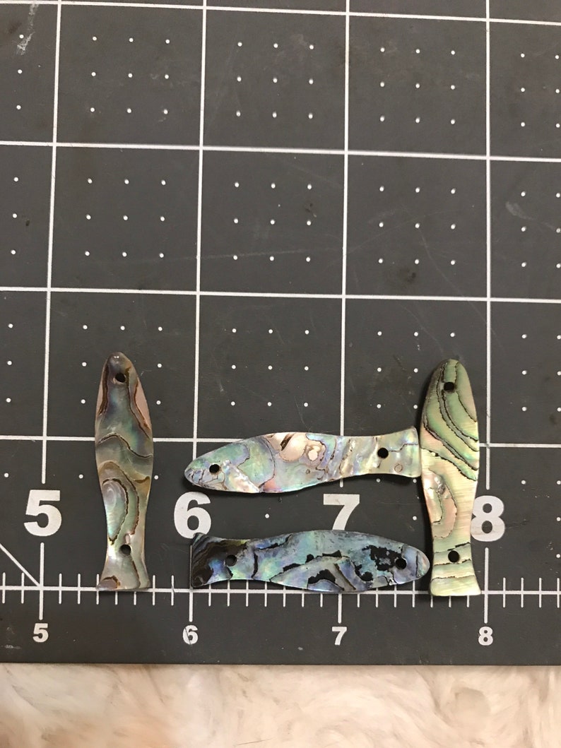 DIY Fishing Lures Spoons DIY Abalone Shell Mother of Pearl - Etsy