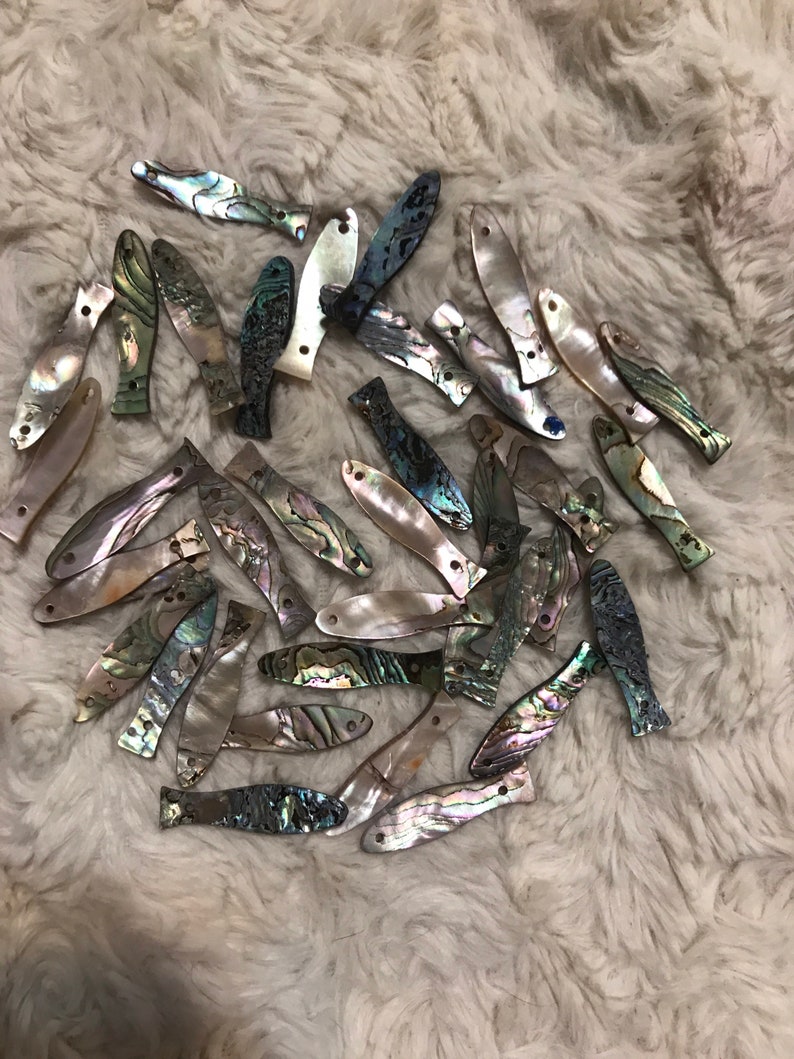 DIY Fishing Lures Spoons DIY Abalone Shell Mother of Pearl - Etsy