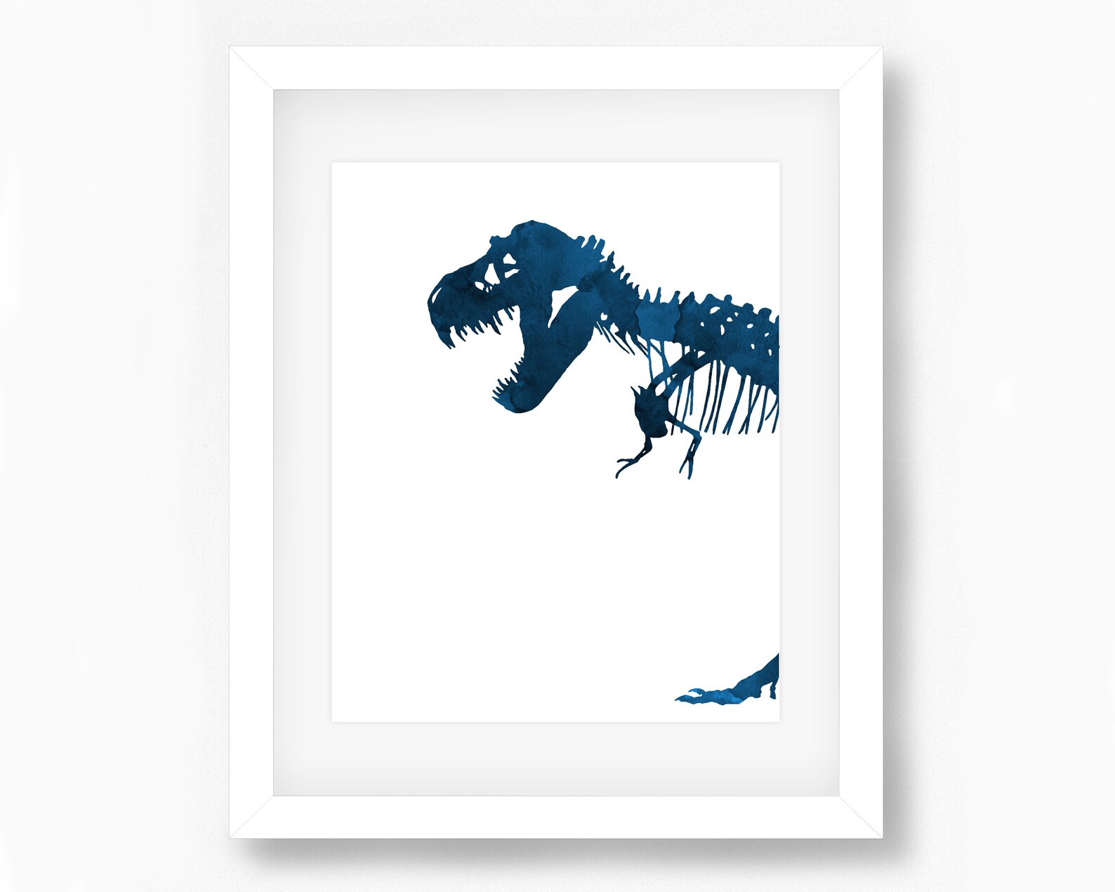 Dinosaur Print Dinosaur Prints Tyrannosaurus Rex T Rex | Etsy