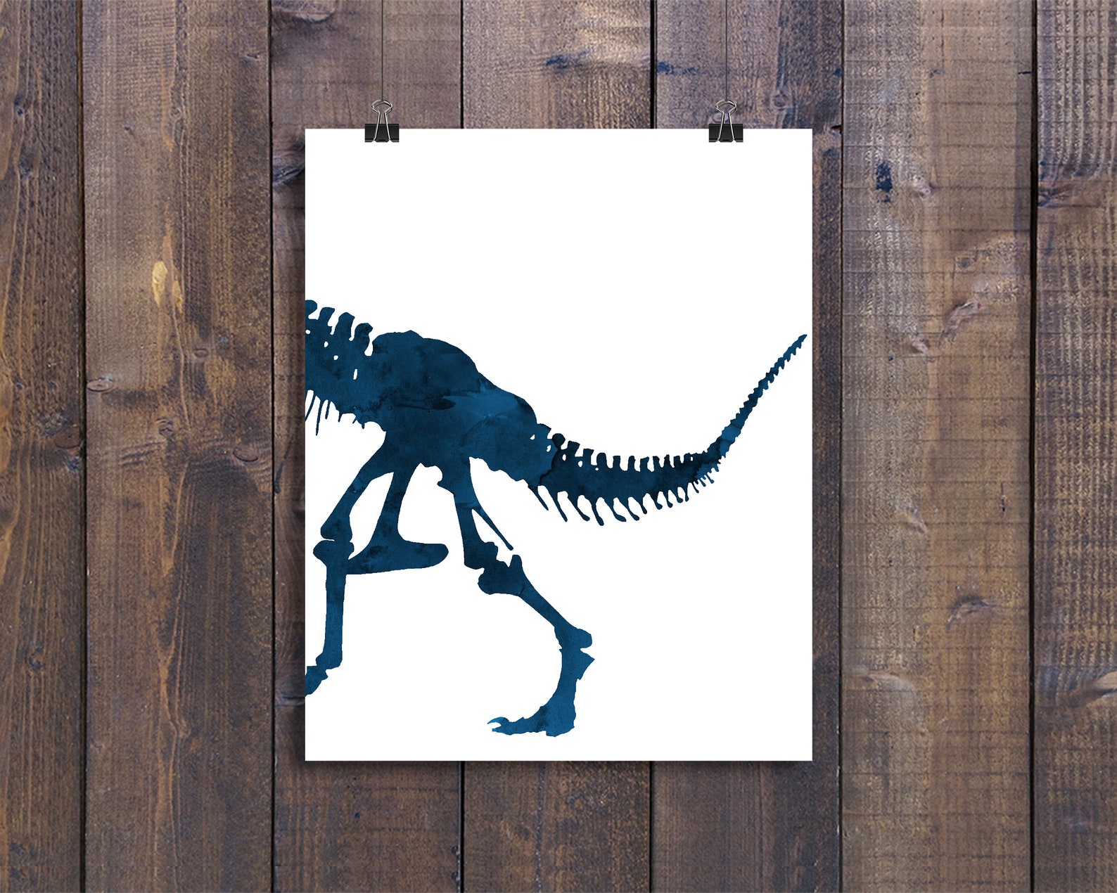 Dinosaur Print Dinosaur Prints Tyrannosaurus Rex T Rex | Etsy