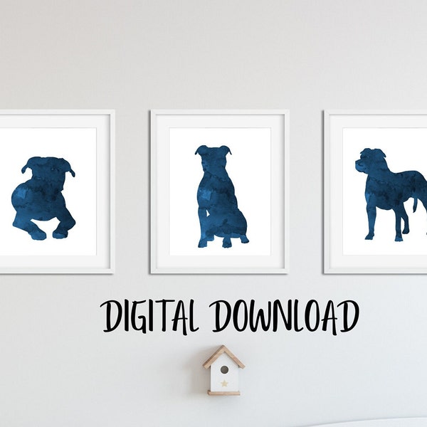 Amstaff Art - Etsy
