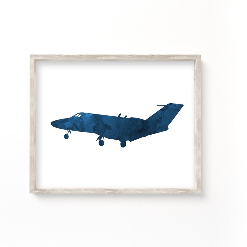 Printable Aircraft Prints Download Printable Set of 4 | Etsy