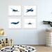 Printable Aircraft Prints Download Printable Set of 4 - Etsy
