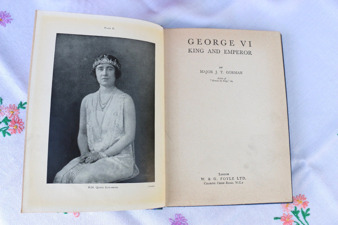 King George V1 King and Emperor Coronation Commemorative Book - Etsy UK