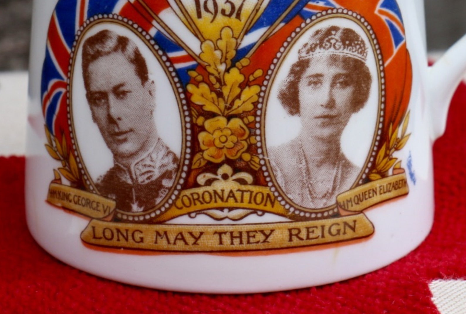 King George V1 and Queen Elizabeth Coronation Commemorative | Etsy UK