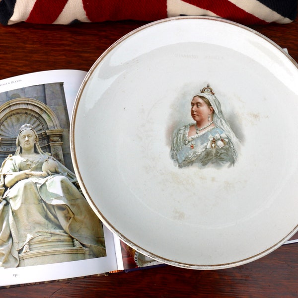 Queen Victoria Commemorative Plate - Etsy
