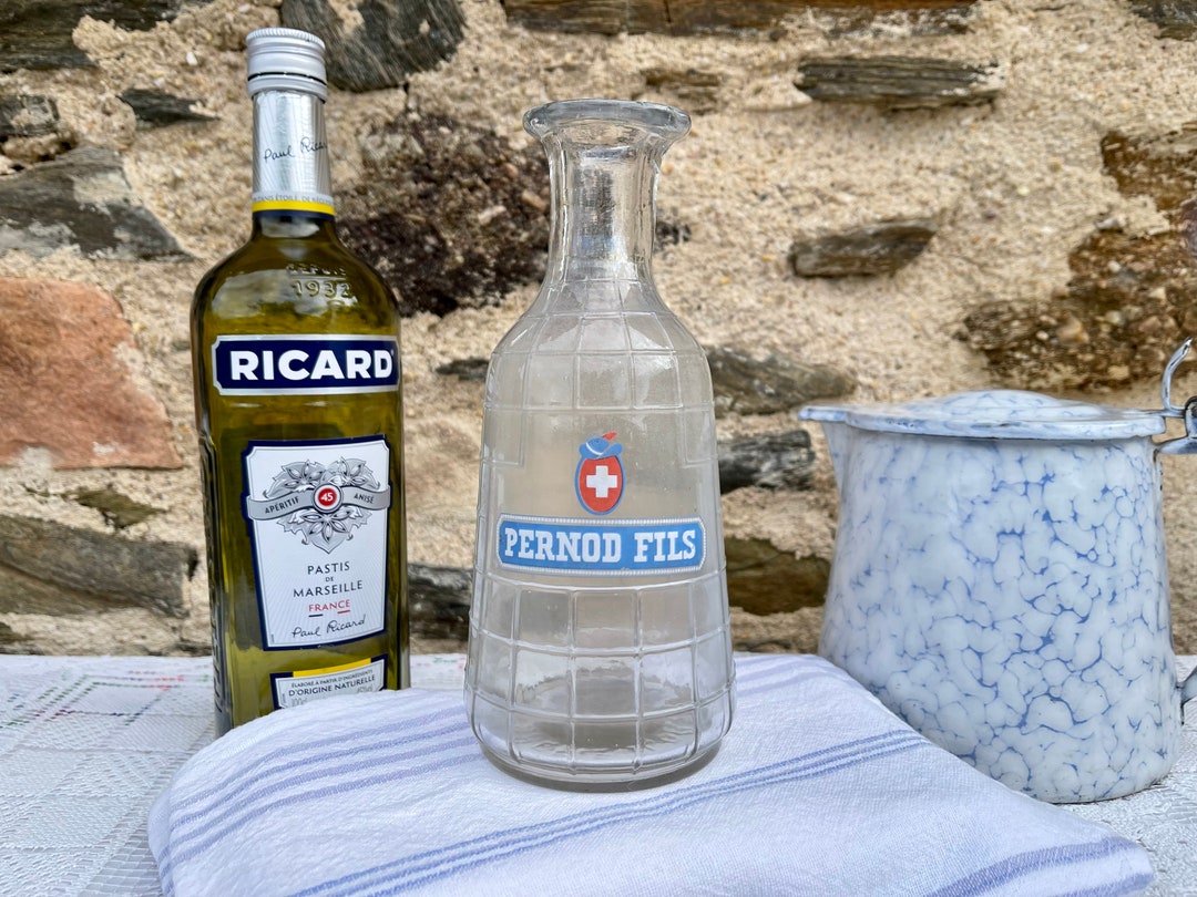 RARE French Vintage Iconic PERNOD FILS Carafe French Shabby Chic. - Etsy