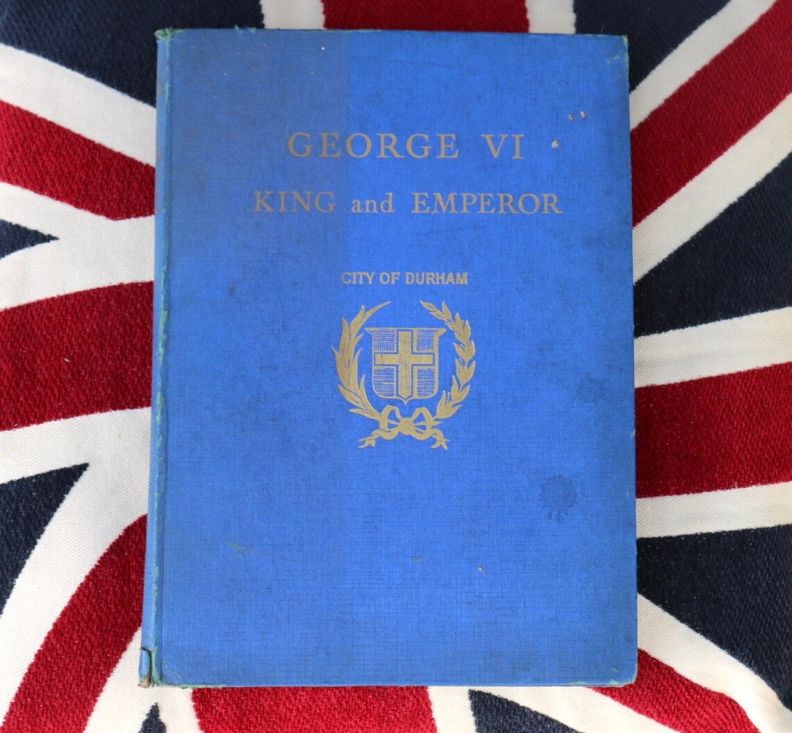 King George V1 King and Emperor Coronation Commemorative Book - Etsy UK