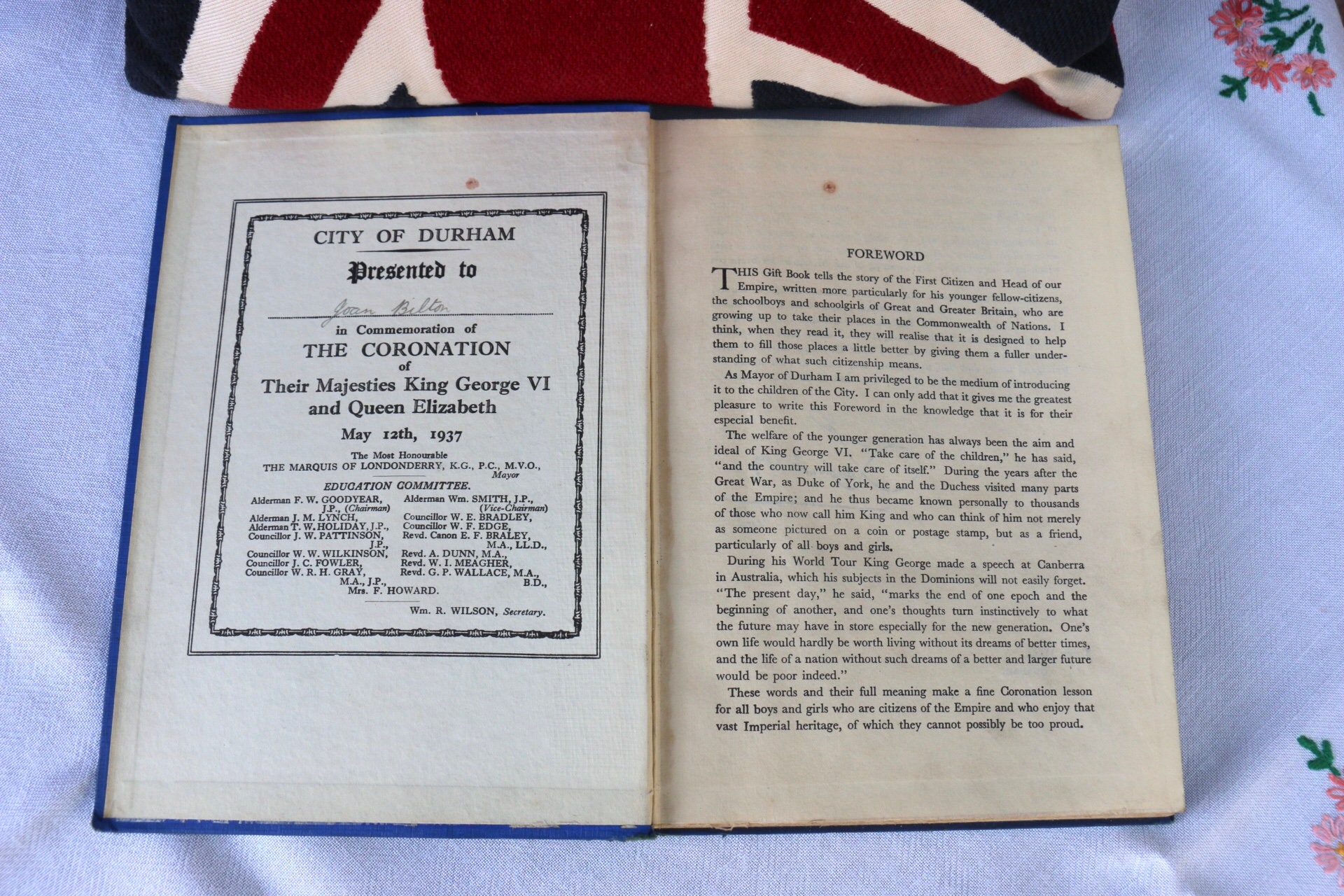 King George V1 King and Emperor Coronation Commemorative Book - Etsy UK