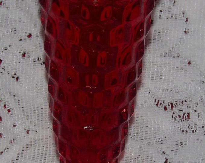 Fostoria American RUBY RED Bud Vase 6" - Etsy