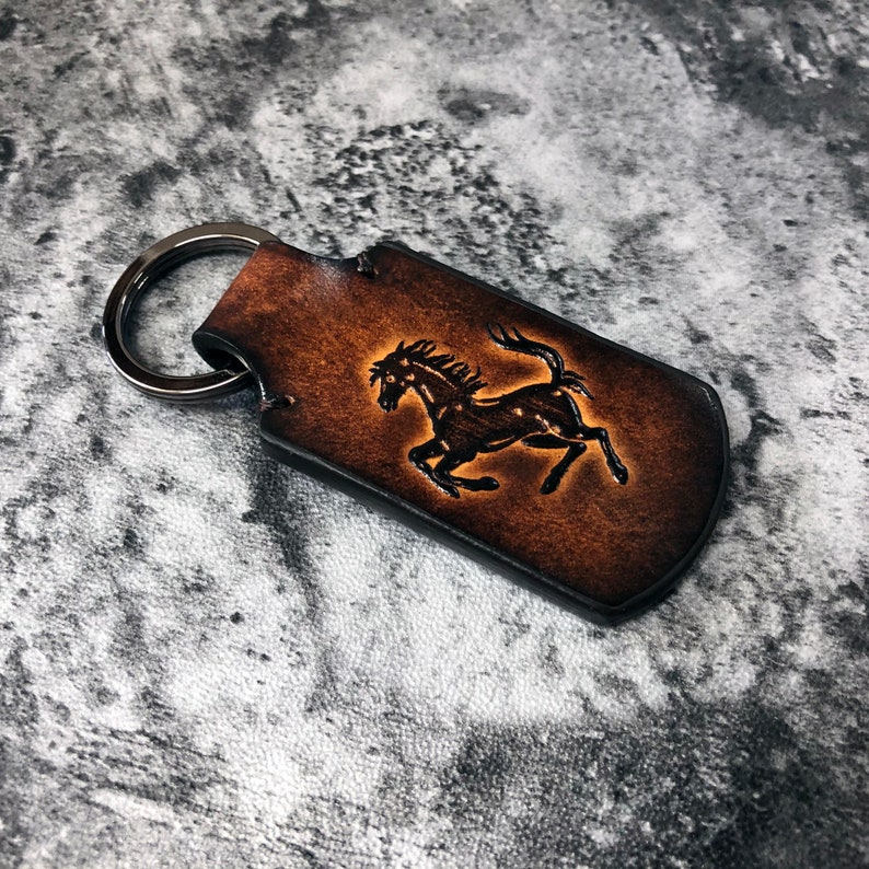 Ferrari Keychain Ferrari Leather Keychain Ferrari | Etsy