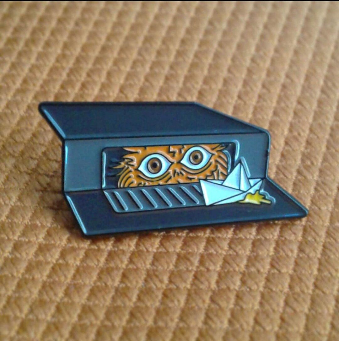 Gritty Enamel Pin - Etsy