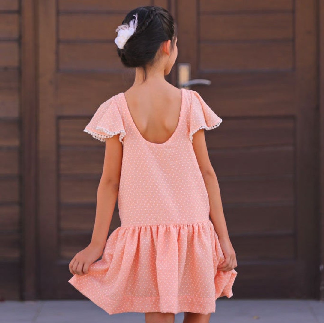 Raya Drop Waist Dress Sewing Pattern: Toddler & Girls (PDF Pattern) - Etsy