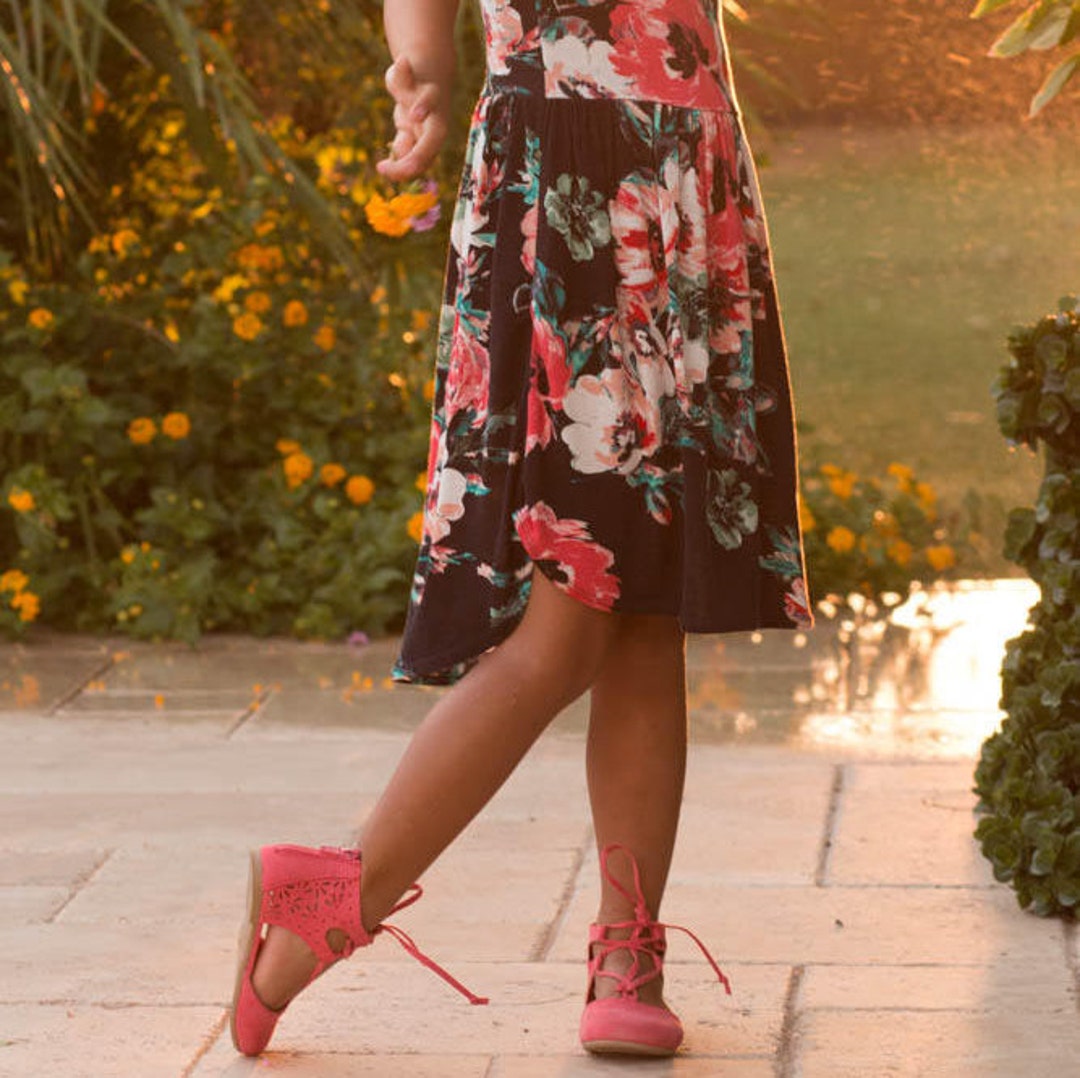 Nilah Flutter Sleeve Dress & Top Pattern: Hi-low Hem (PDF) - Etsy