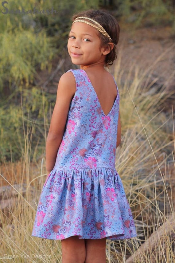 Drop Waist Dress Tutorial