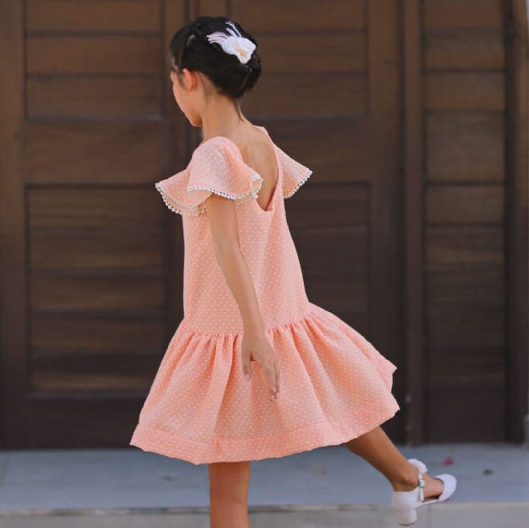 Raya Drop Waist Dress Sewing Pattern: Toddler & Girls (PDF) - Etsy
