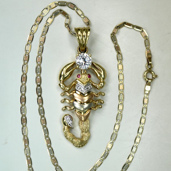 Scorpion Pendant - Etsy