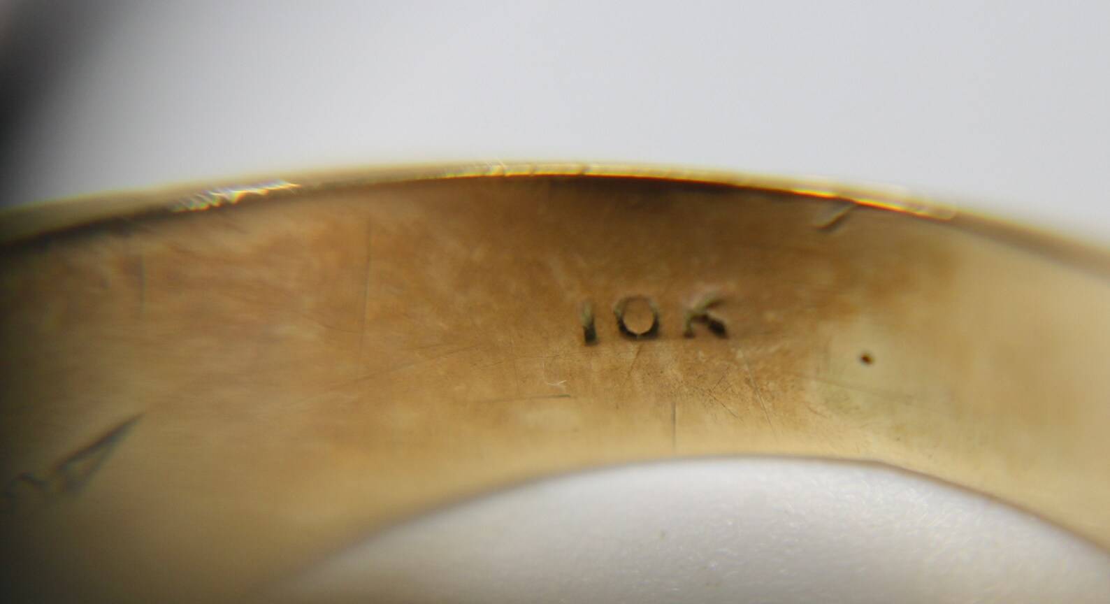 Vintage Mens Mans USN Ring 10K Yellow Gold Ruby United States - Etsy