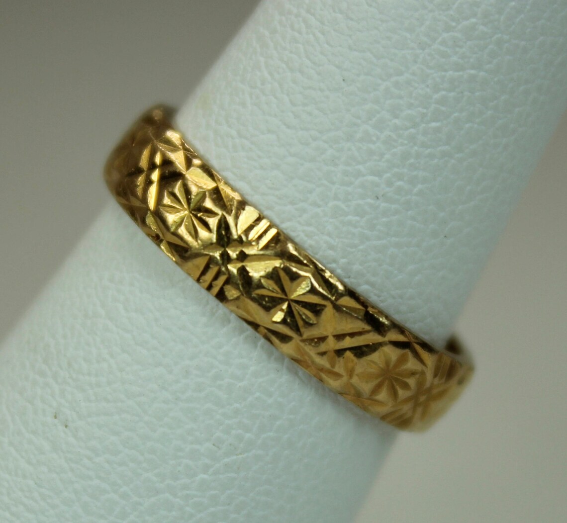 Vintage Chinese Hallmarks 22K Yellow Gold Ladies Infinity - Etsy