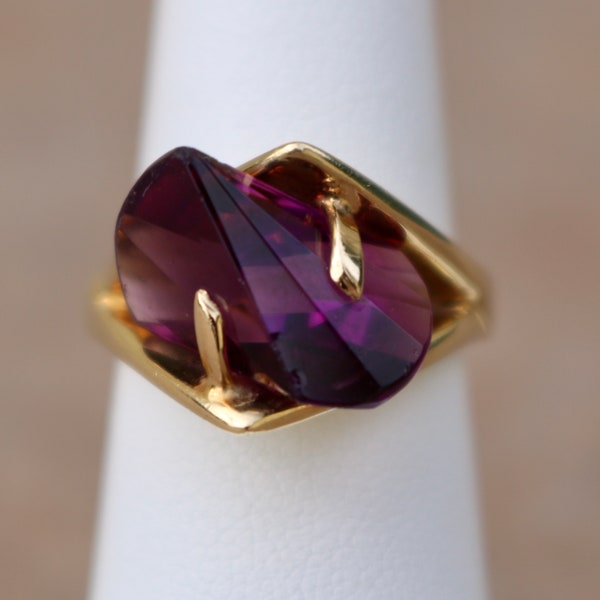 Yellow Tourmaline Ring - Etsy
