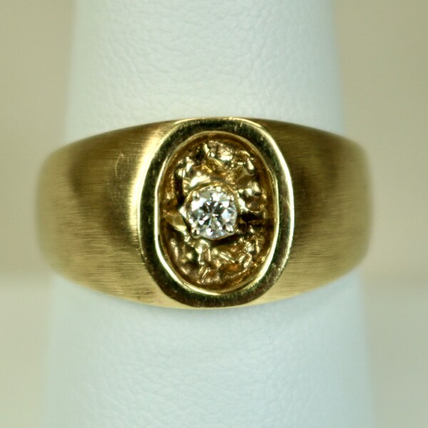 Men 10k Gold Ring Setting - Etsy