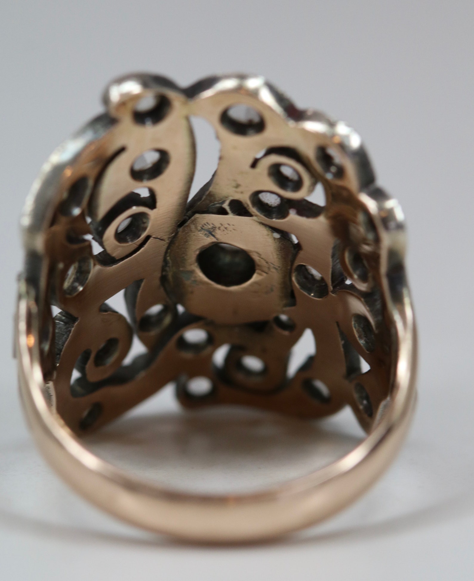 Antique Hand Fabricated Early Victorian Era Ladies Ring 23 - Etsy